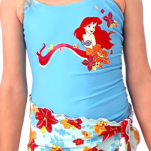 Disney | Accessories | Disney Ariel Little Mermaid 6 Roller Backpack ...